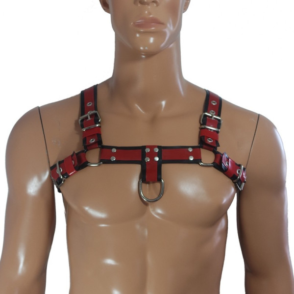 Bulldog coloured chest harness