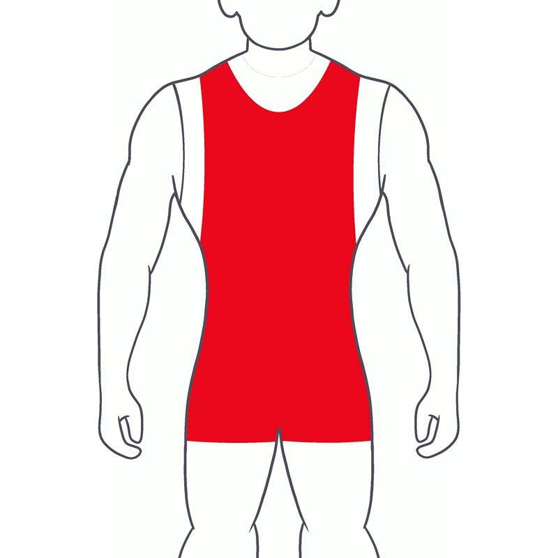 Wrestling singlet (high cut)