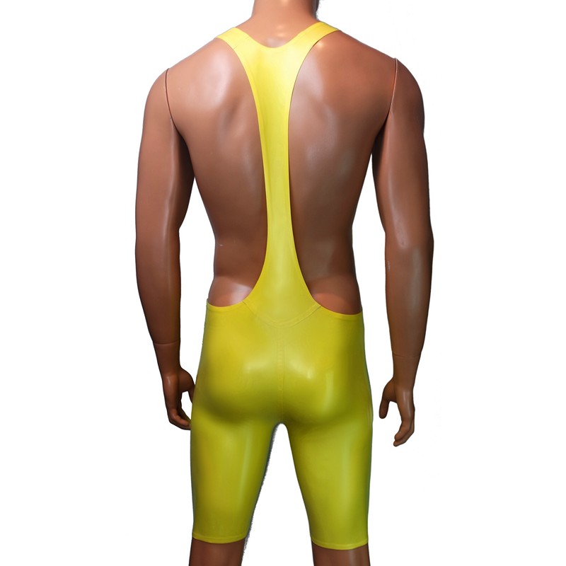 Long leg wrestling singlet