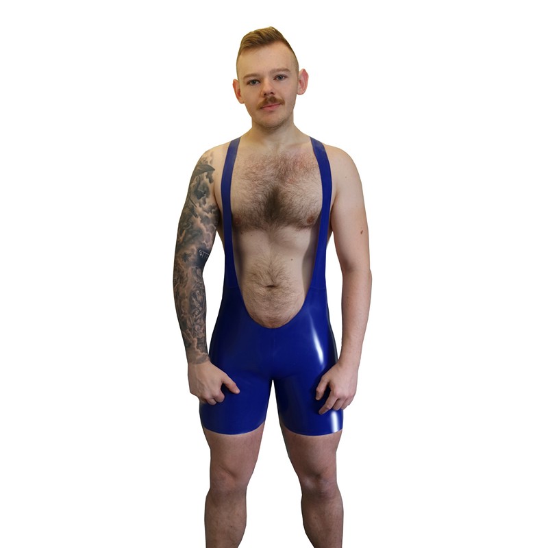 Short leg wrestling singlet